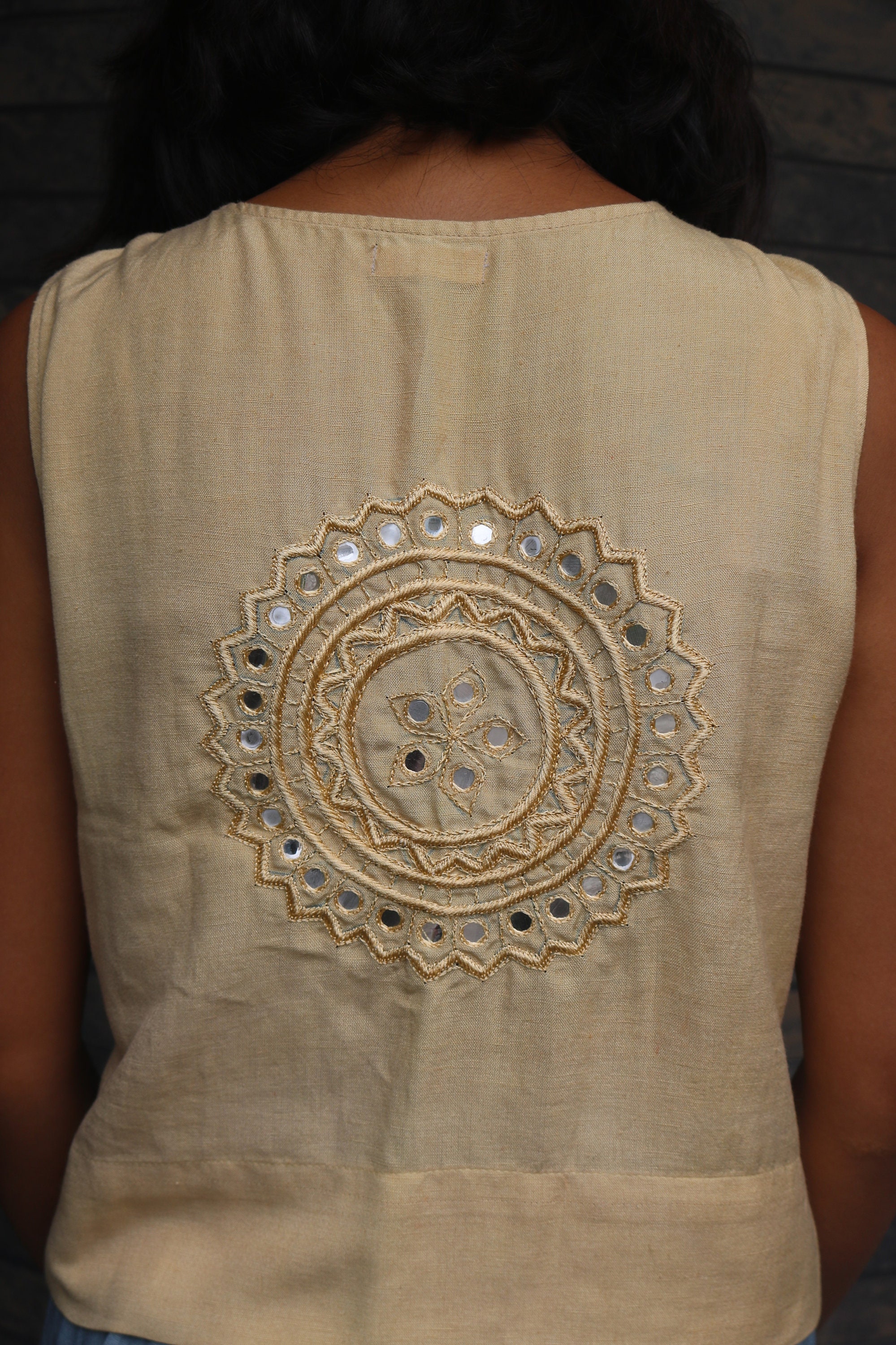 Sleeveless Top for Women, Beige Linen Top, Linen Sleeveless Top, Linen ...