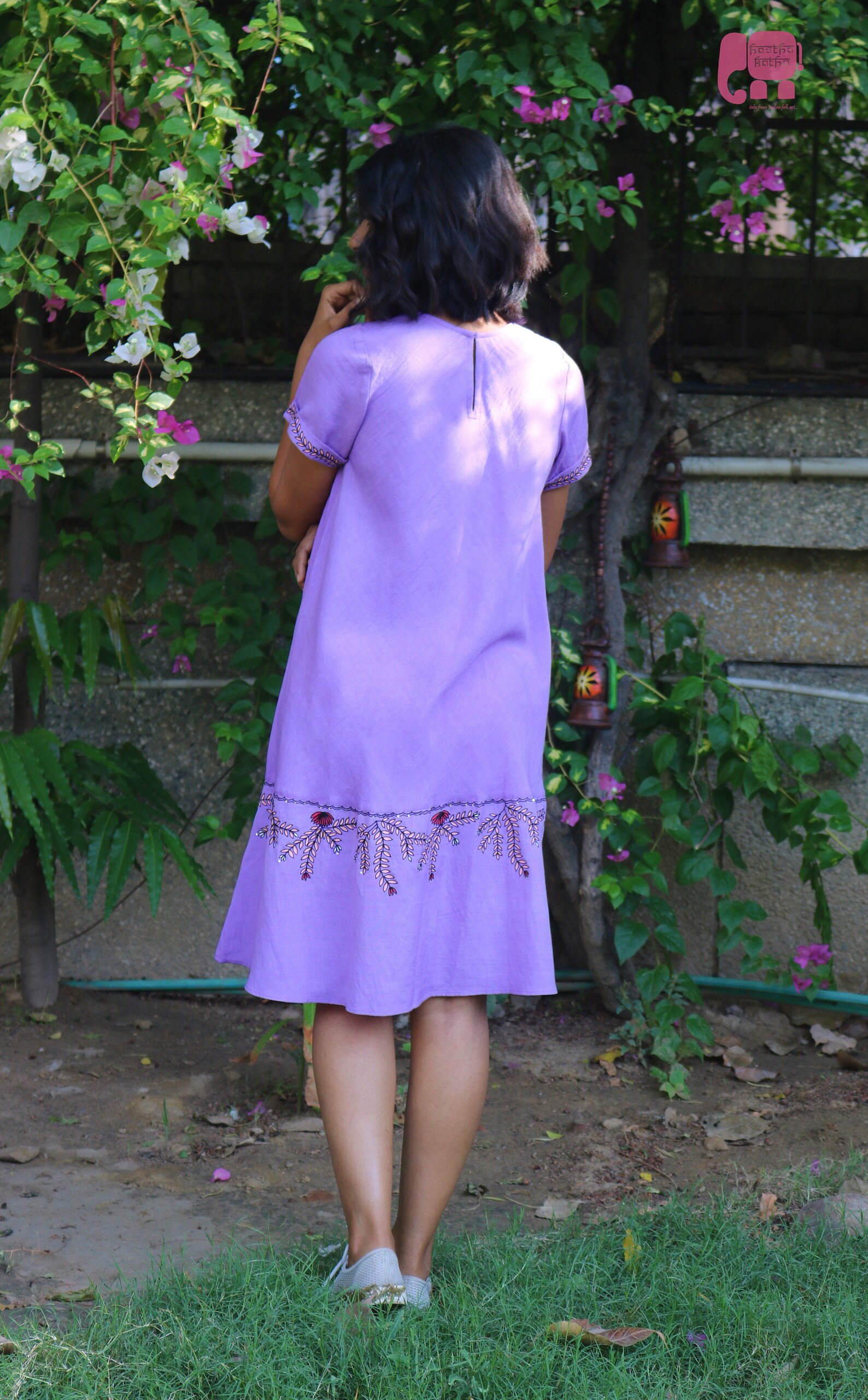 Lavender Tunic for Women Linen Dress for Women Linen Tunic - Etsy