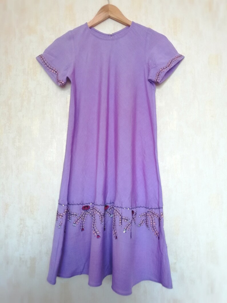 Lavender Tunic for Women, Linen Dress for Women, Linen Tunic, Made to ...