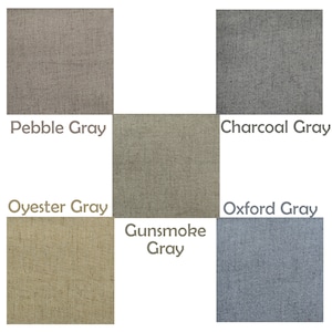 Winter Gunsmoke Gray Maxi Skirt for Women Warm Button-down Skirt, Long ...