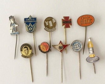Advertising pins | Etsy