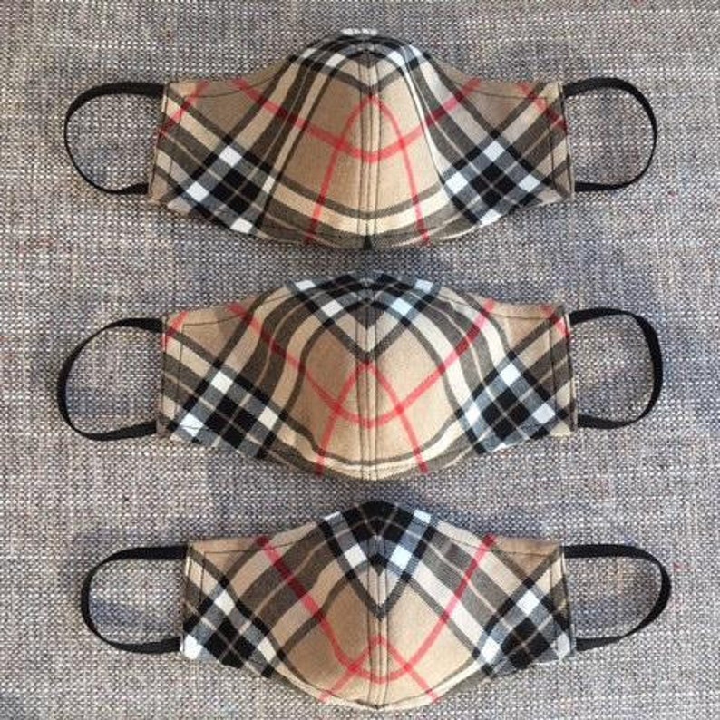 Quality Face Mask 4 Layers Different Designs B / Washable / | Etsy