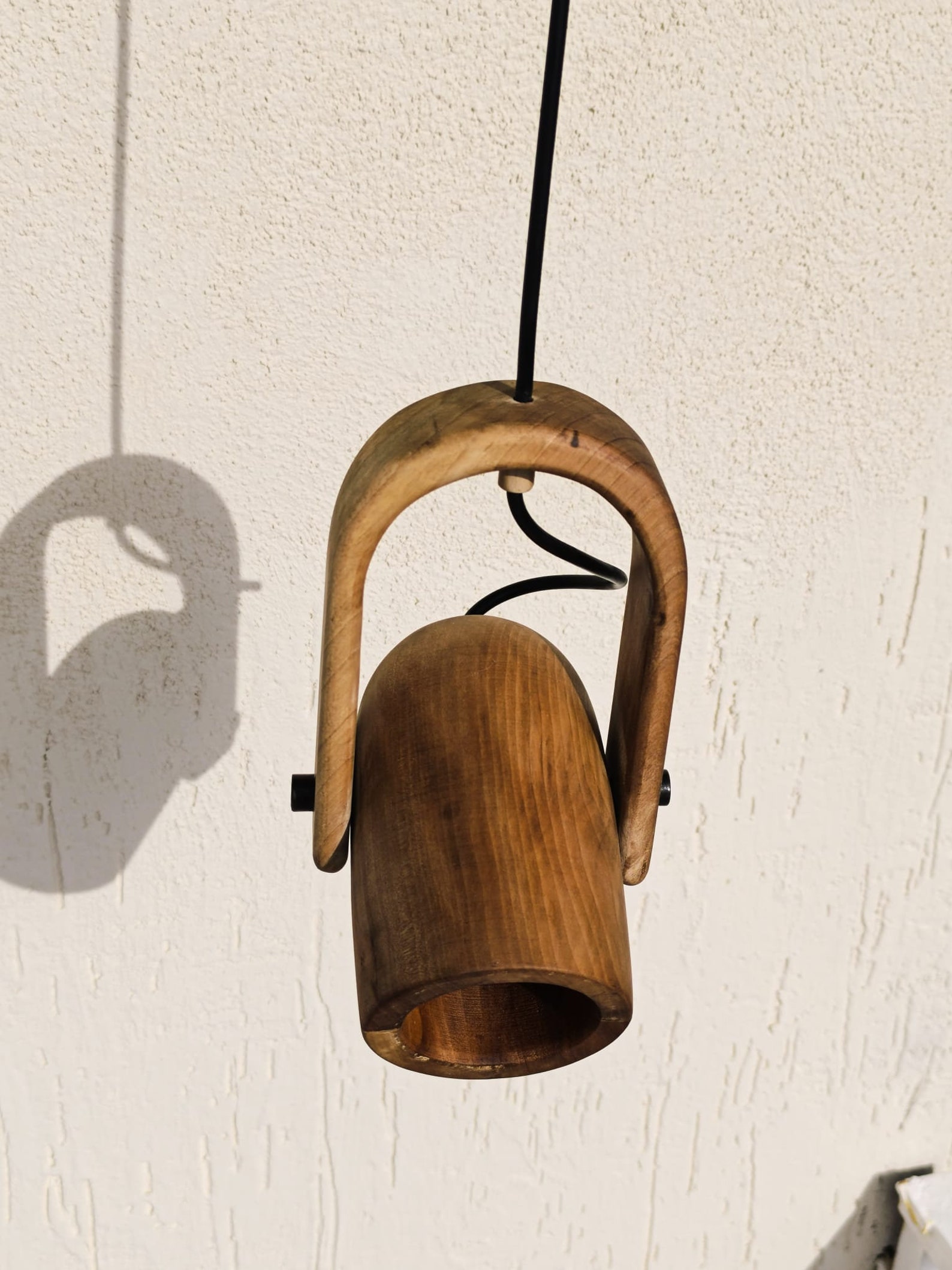 Wooden Spotlight Lamp Handcrafted Lighting Decor Compatible With E27 ...