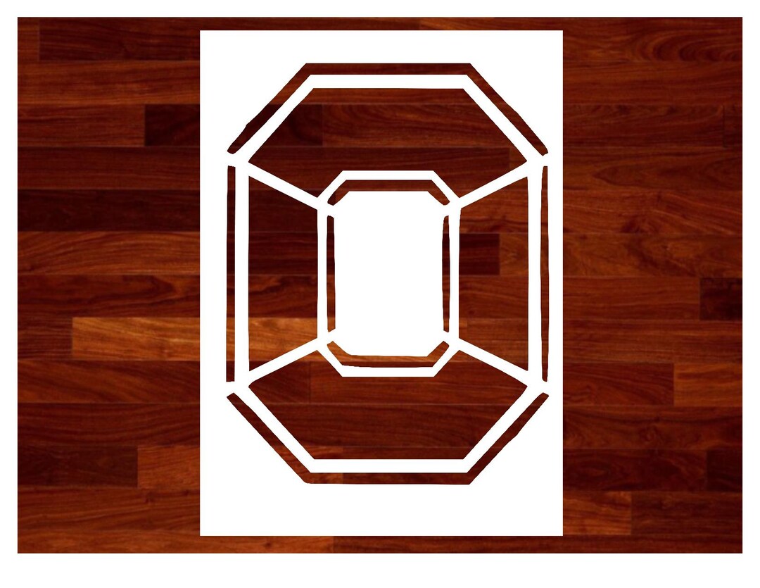 Reusable Custom O State Stencil - DIY Craft Stencil for Painting Multi ...
