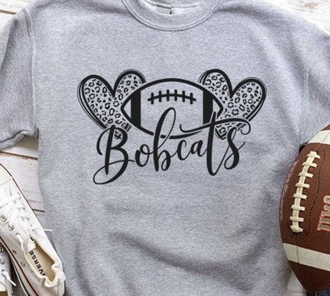 Bobcats Football Iron-on Transfer Vinyl for T-shirts, Sweatshirts and ...