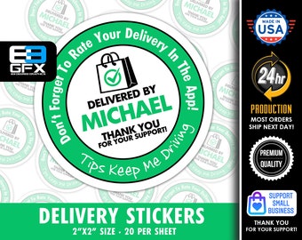 Uber Eats Stickers | Etsy