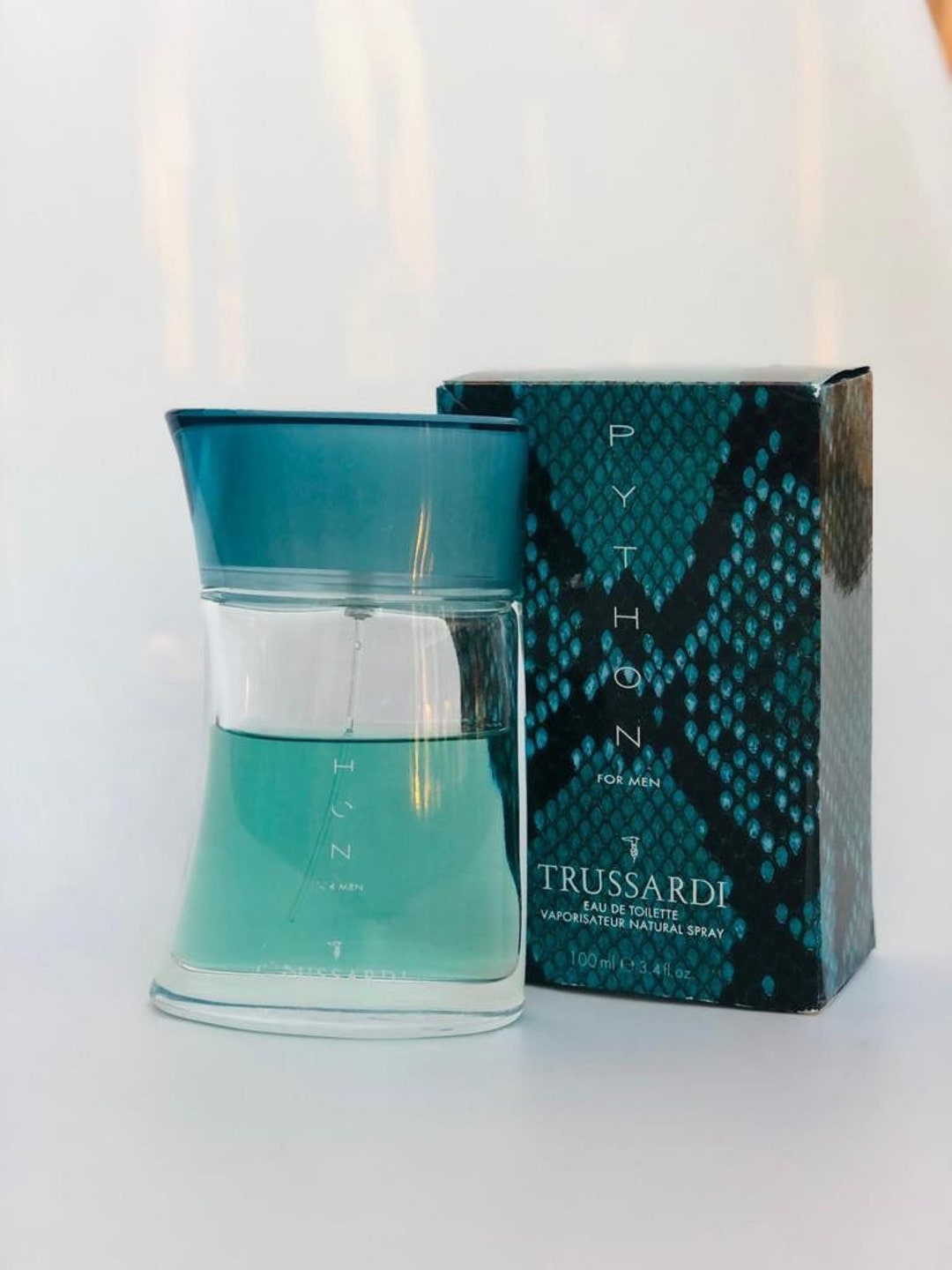 PYTHON Men by TRUSSARDI 1999 Vintage Discontinued - Etsy