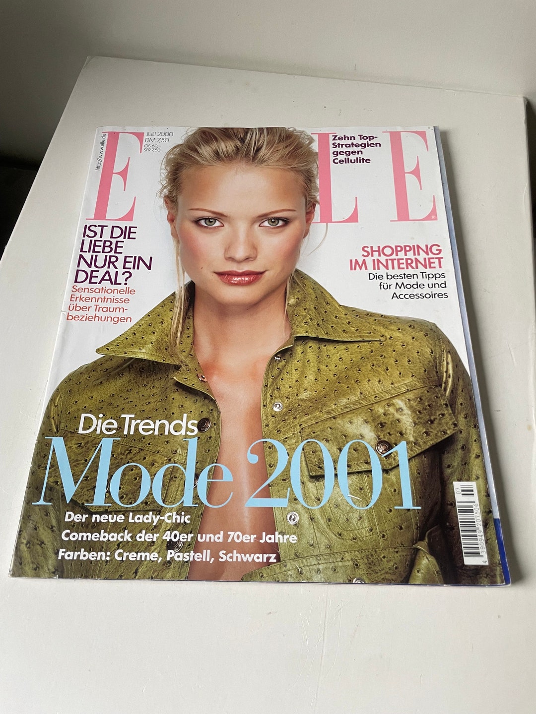 ELLE Germany July 2000 Magazine Vintage - Etsy