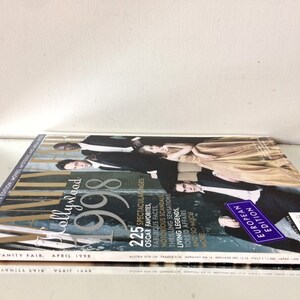 VANITY FAIR 1998 April Magazine Issue - Etsy