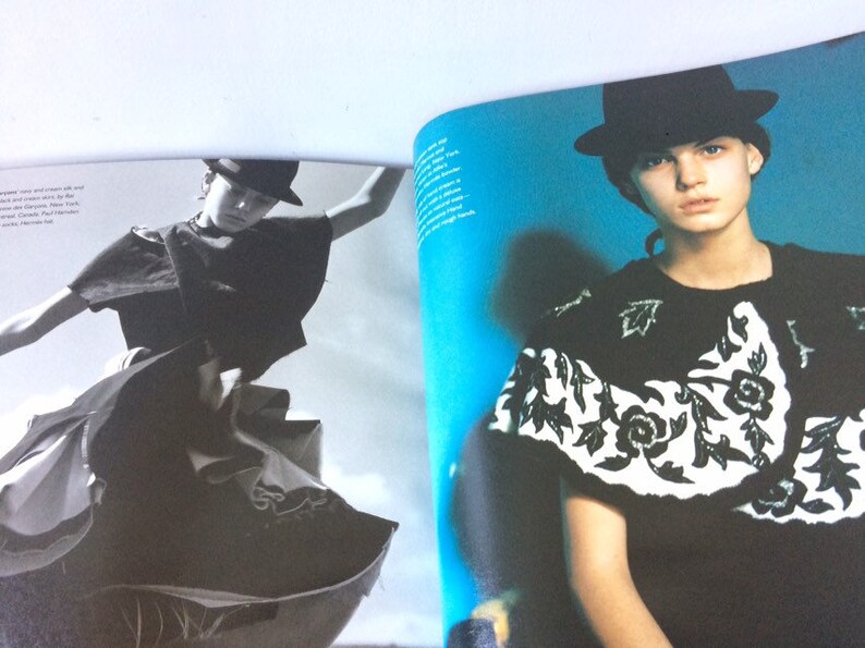 W Magazine 1998 April Vintage - Etsy