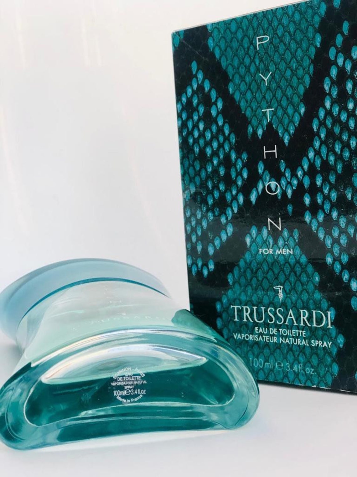 PYTHON Men by TRUSSARDI 1999 Vintage Discontinued - Etsy