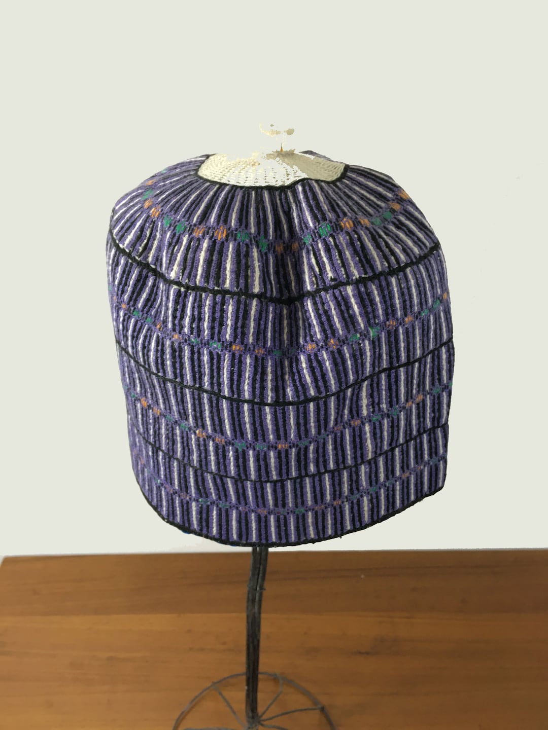 Vintage Handmade Kufi Hat / Kofi Hat, Taqiyah Cap, Prayer Hat, Skull ...