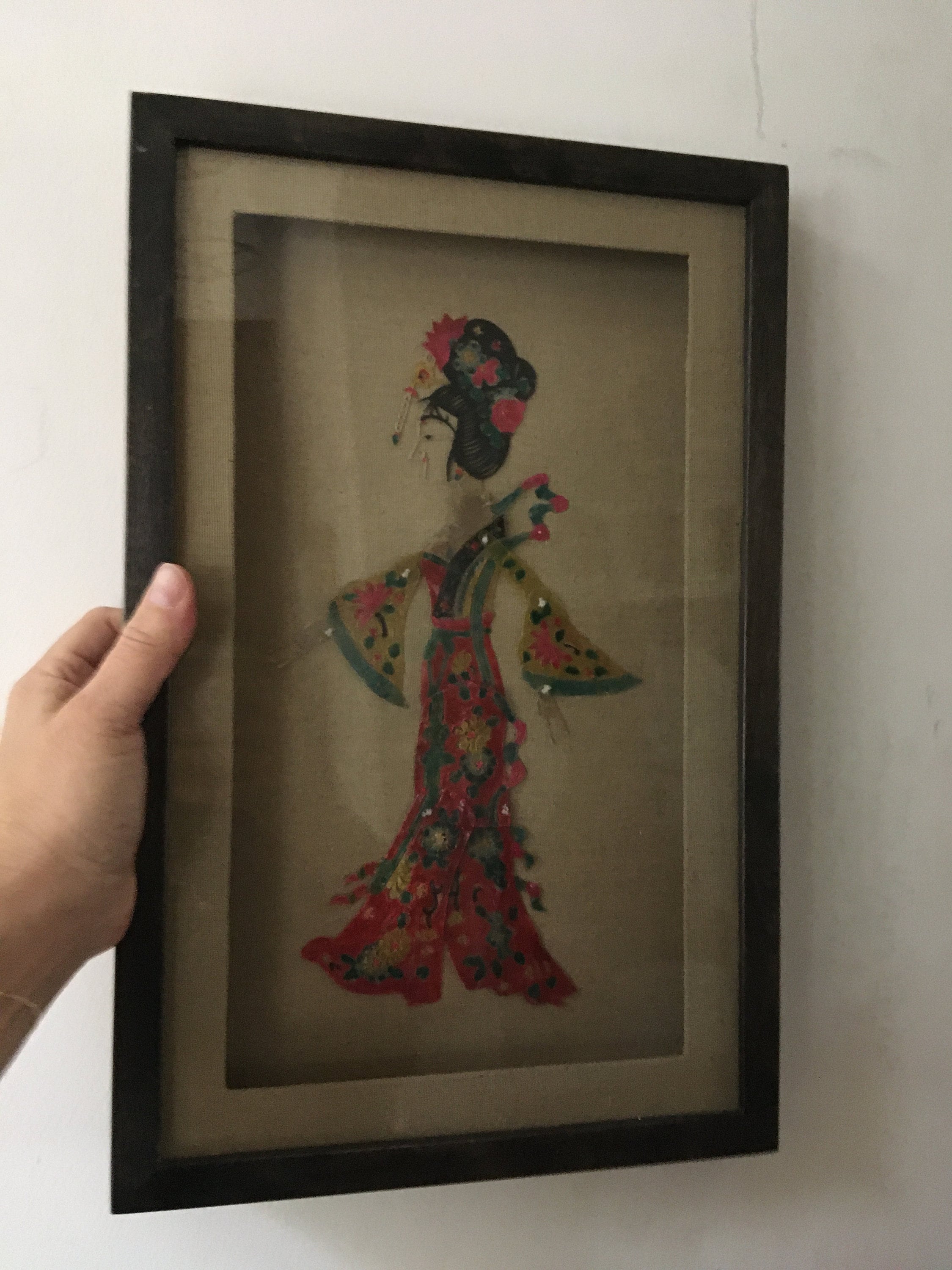 Indonesian Shadow Puppet / Wayang Purwa Framed Leather - Etsy