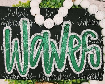 Mamaw Double Stack Applique/embroidery Design Hand Lettered - Etsy
