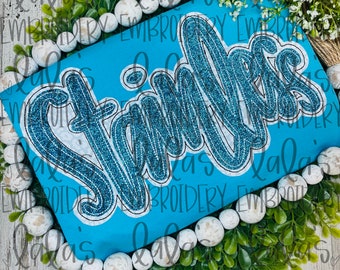 THANKFUL Double Stack Applique Design Hand Lettered Design - Etsy