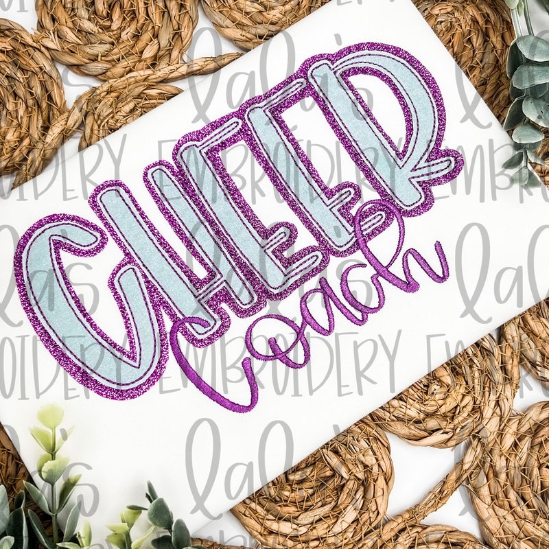 Cheer Embroidery - Etsy