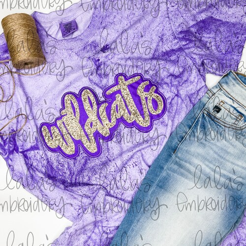 CHEER MOM Double Stack Applique/embroidery Design Hand - Etsy