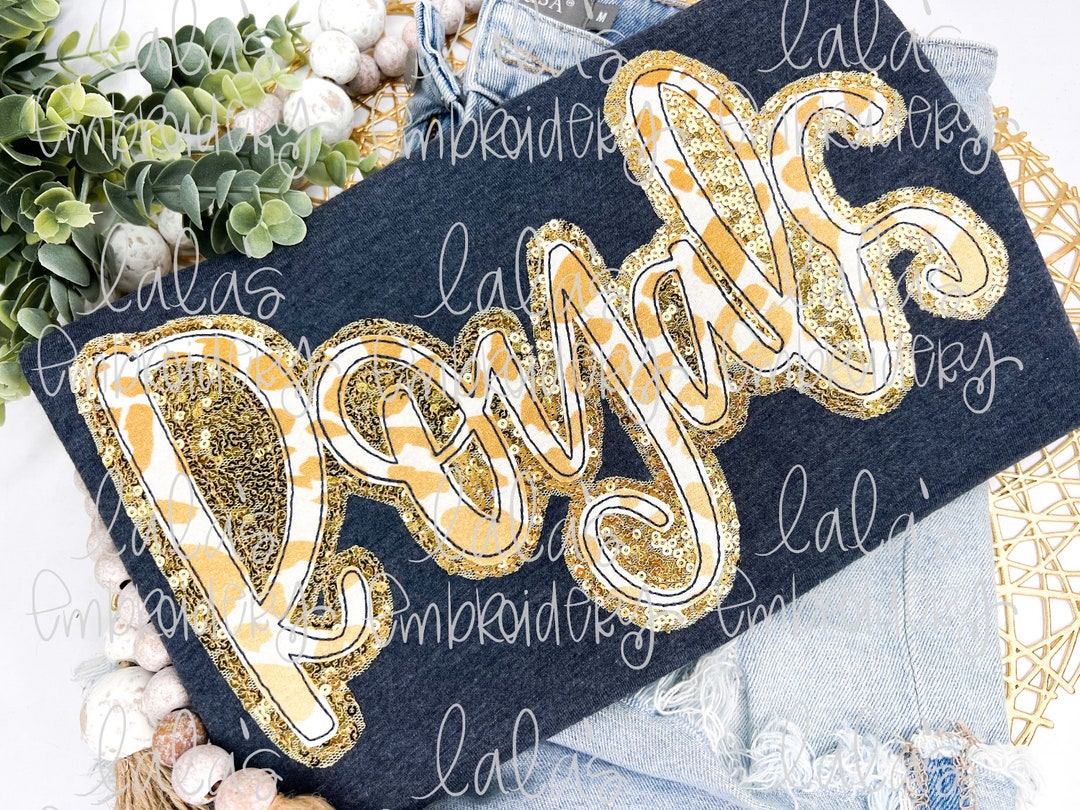 Royals Double Stack Applique Design - Hand Lettered Design ** Instant ...