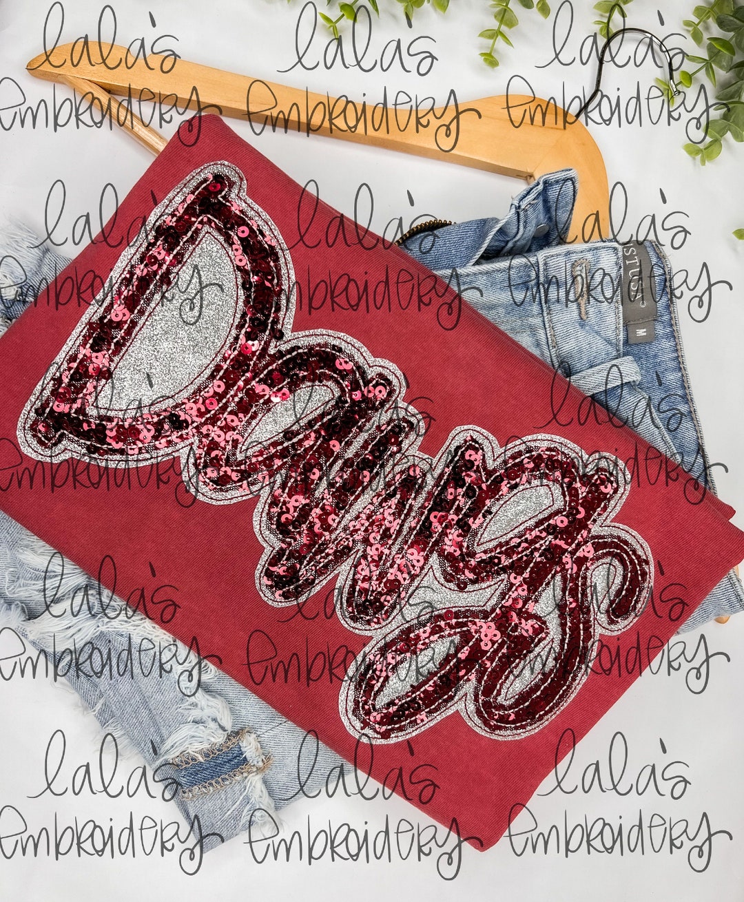 DAWGS Double Stack Team Applique Design - Hand Lettered Design - Etsy