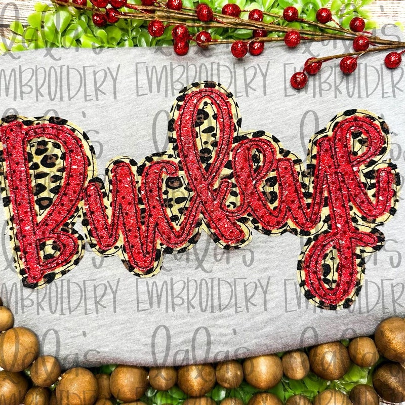 Buckeyes Embroidery - Etsy