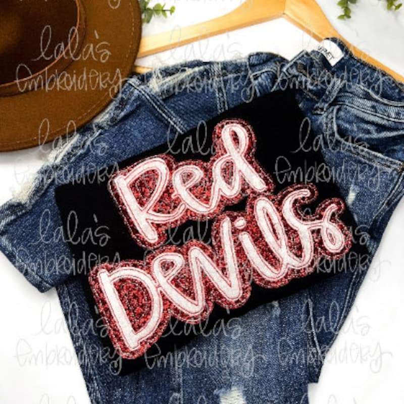 Red Devil Patch - Etsy