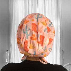 WESTERN Scrub Caps, Cowboy Boots Surgical Cap, Scrub Caps for Women ...