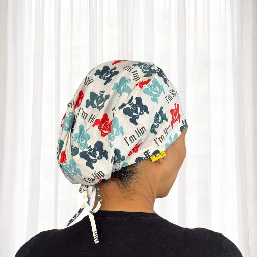 I’m Hip Ortho Scrub Caps, Orthopedic Surgeon Surgical Cap, Ortho Nurse ...