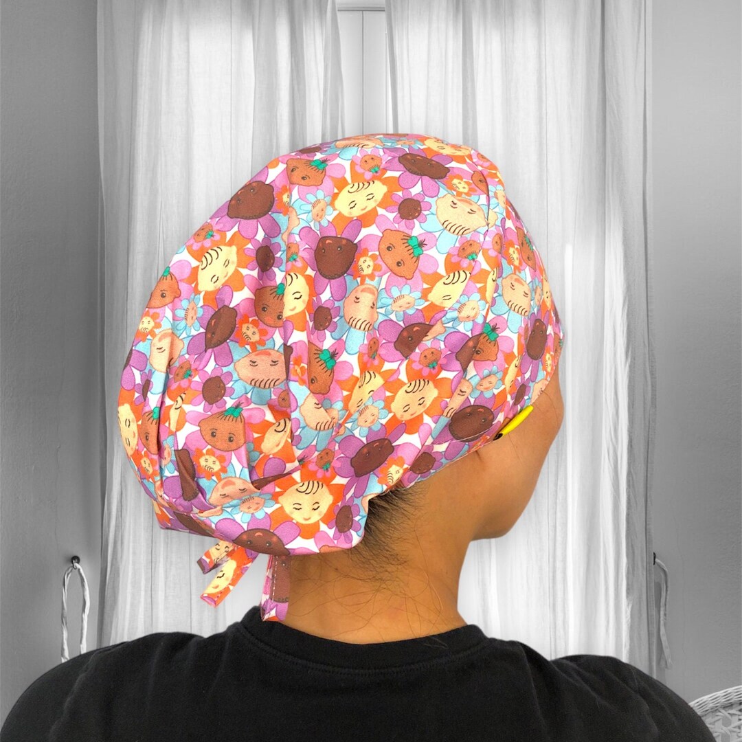 Flower Power Babies Scrub Caps for Women, Labor and Delivery Surgical ...