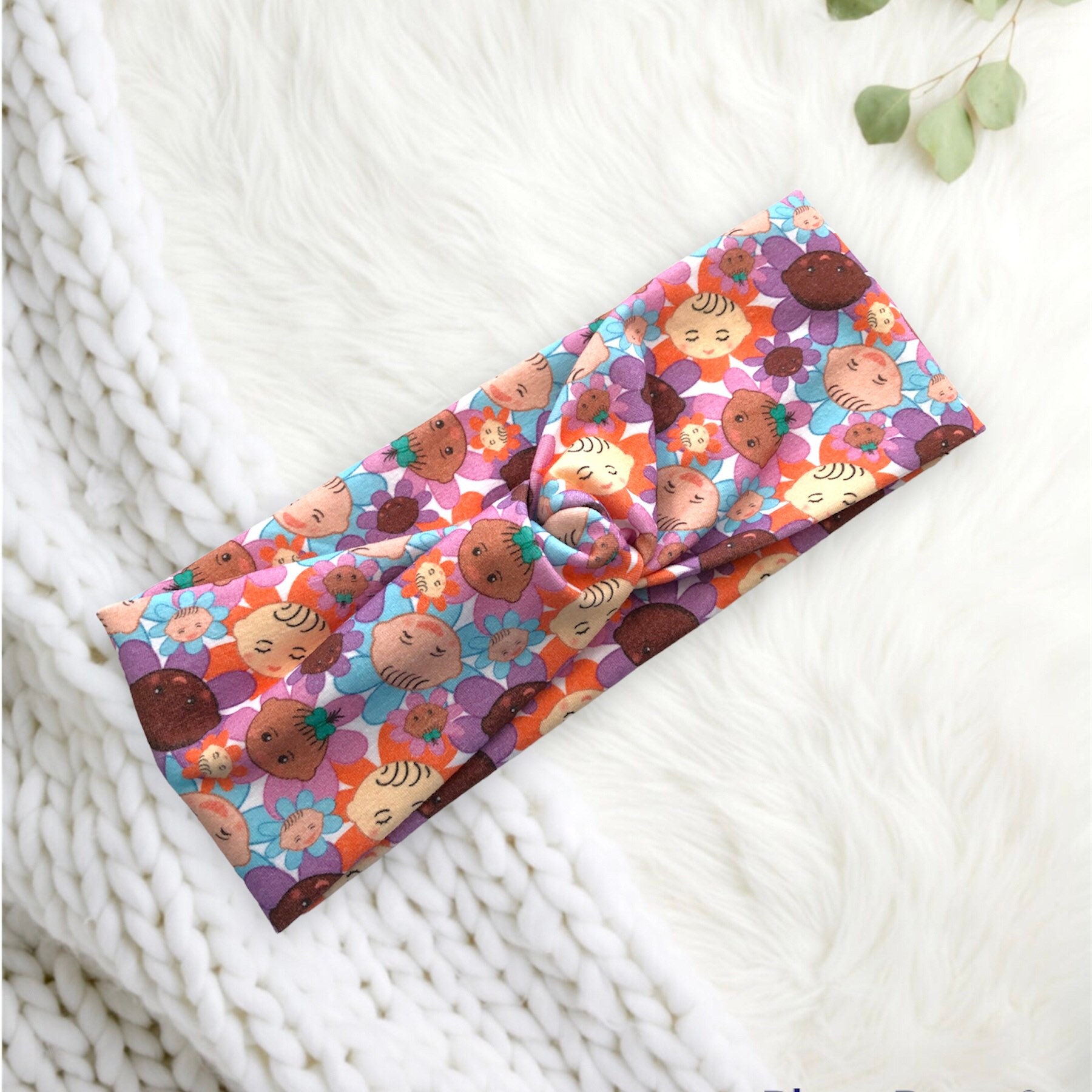 BABIES- Headband With Button, Labor and Delivery Nurse Headband, Cute ...