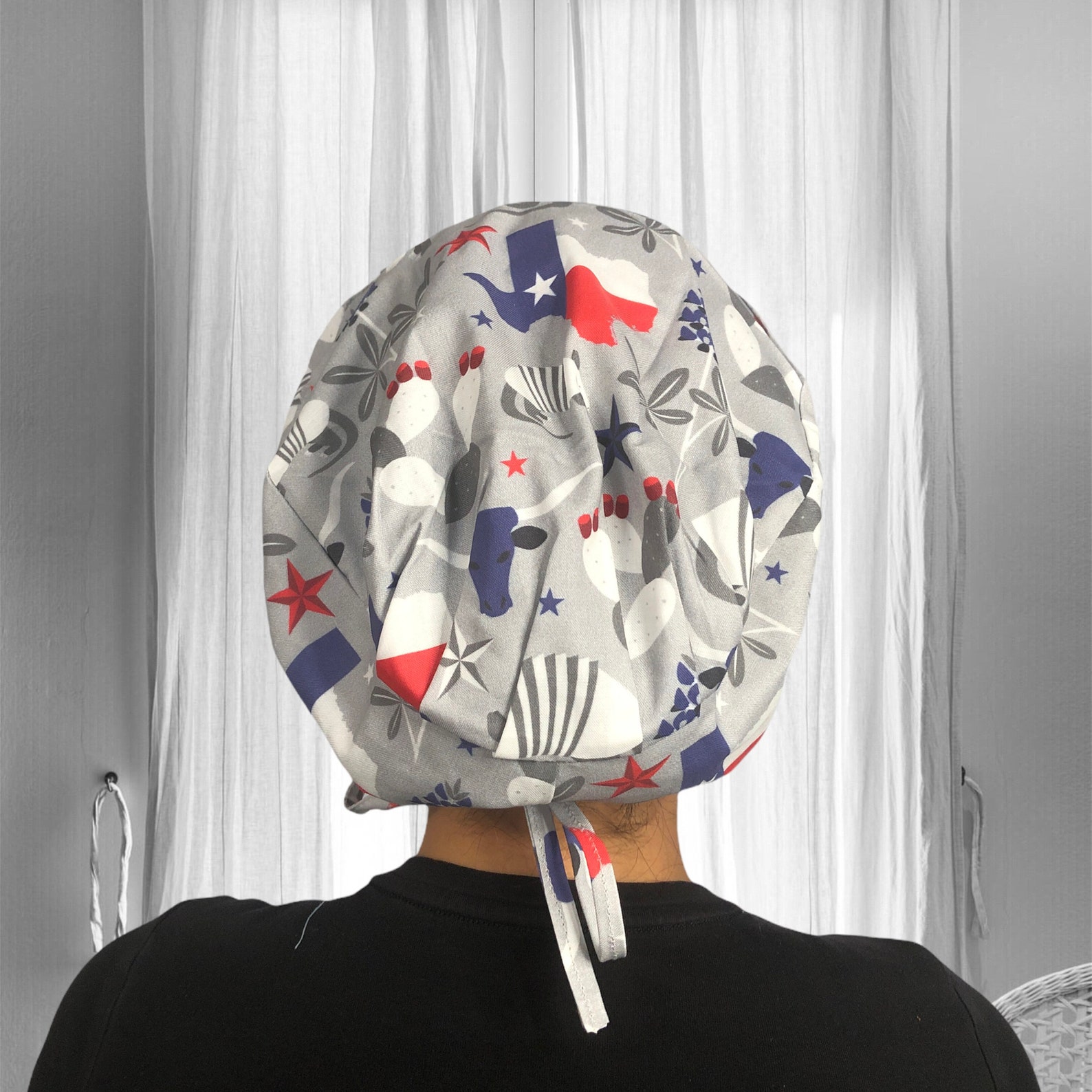 Texas State Scrub Caps Texas Nurse Surgical Cap Scrub Caps - Etsy