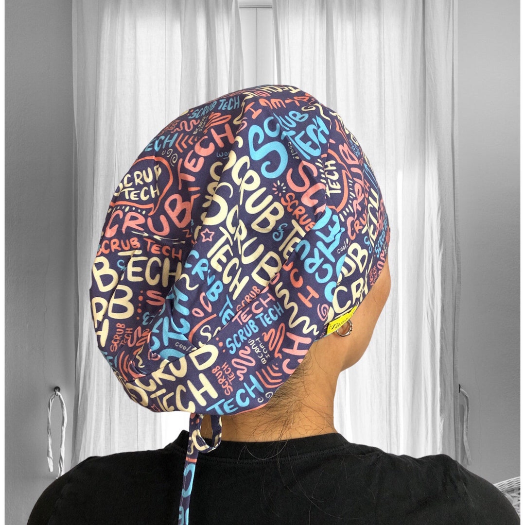 Scrub Tech - Scrub Caps for Women Euro, Scrub Tech Surgical Cap ...