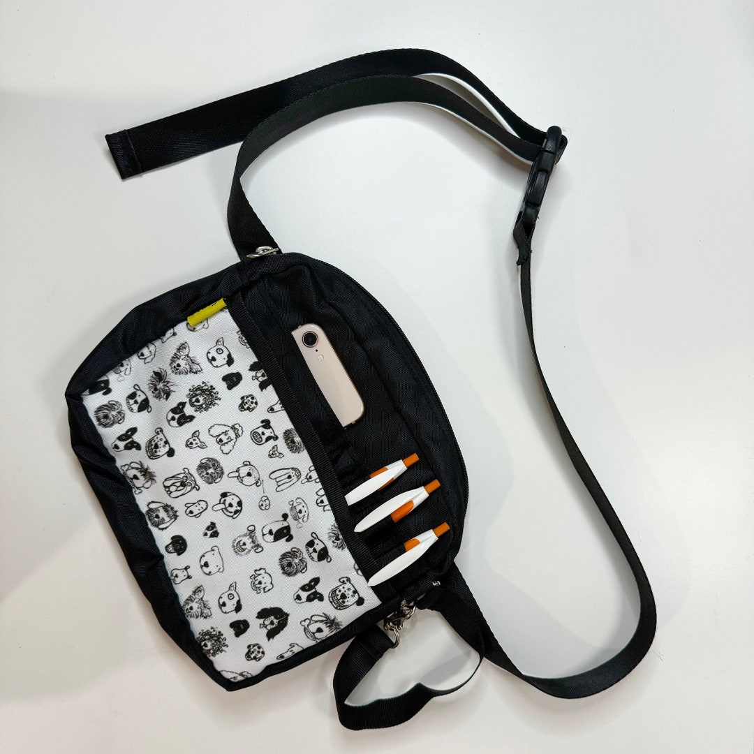 Black and White Dogs Nurse Fanny Pack, Vet Tech Gifts, Veterinarian ...