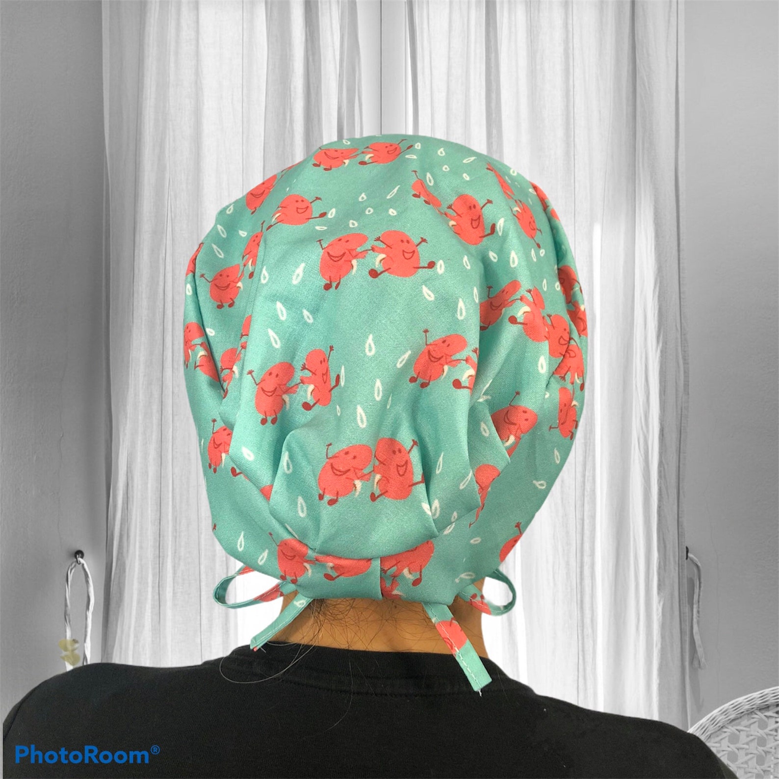 Kidneys Green SCRUB CAPS - Urologist Surgical Cap, Scrub Caps for Women ...