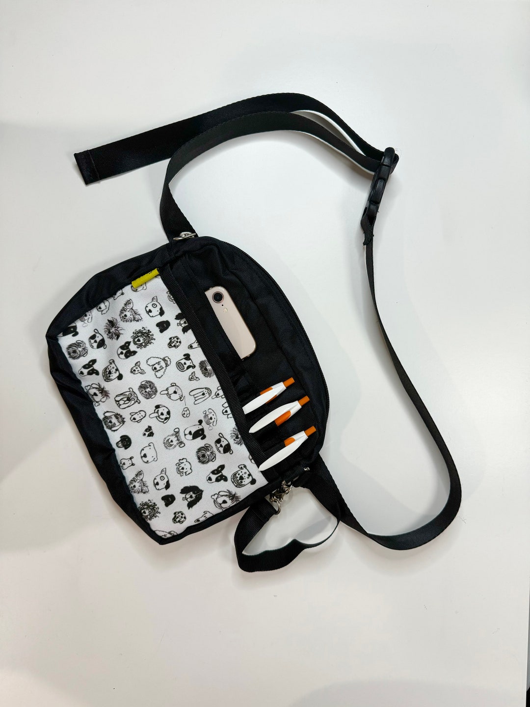 Black and White Dogs Nurse Fanny Pack, Vet Tech Gifts, Veterinarian ...
