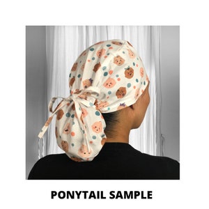 SCALPEL - Satin Lined Scrub Cap, Nurse Anesthetist Surgical Cap, Scrub ...