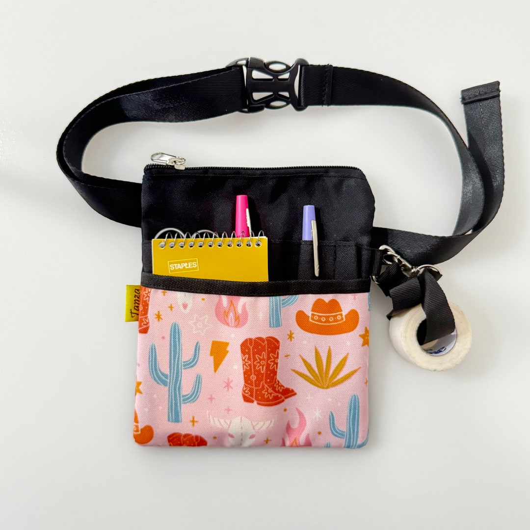 Western Cowboy Fanny Pack, Coffee Waist Bag, Hip Bag, Kawaii Fanny Pack ...