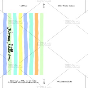 3 SIZES - Printable Congratulations Card for New Baby, Instant Download ...