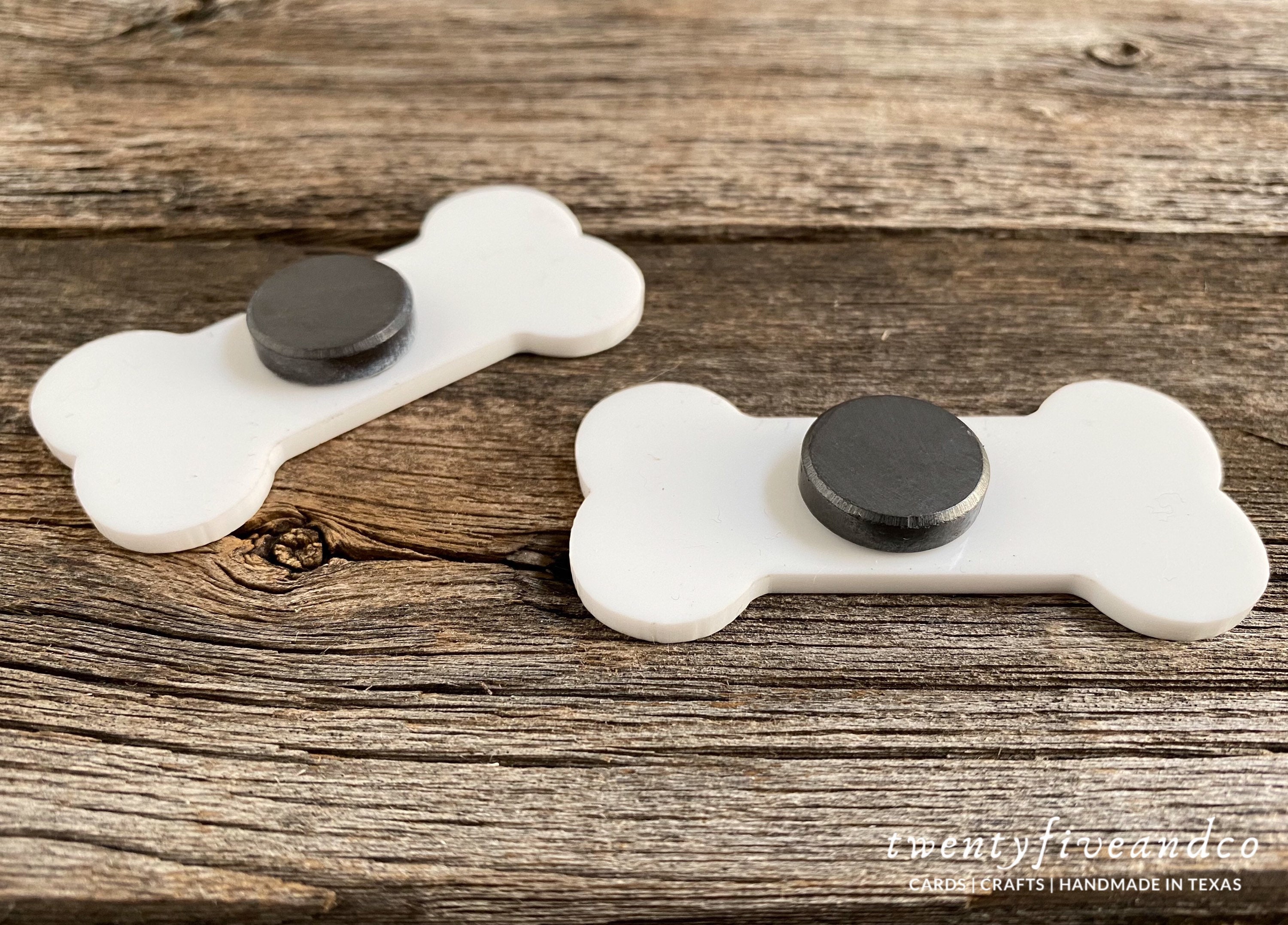 Custom Engraved Dog Bone Refrigerator Magnet Personalized Pet - Etsy