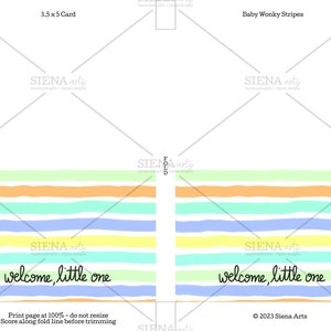 3 SIZES - Printable Congratulations Card for New Baby, Instant Download ...