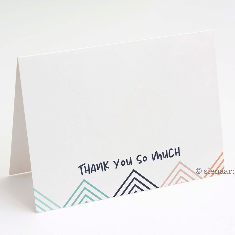 Mountain Thank You - Etsy