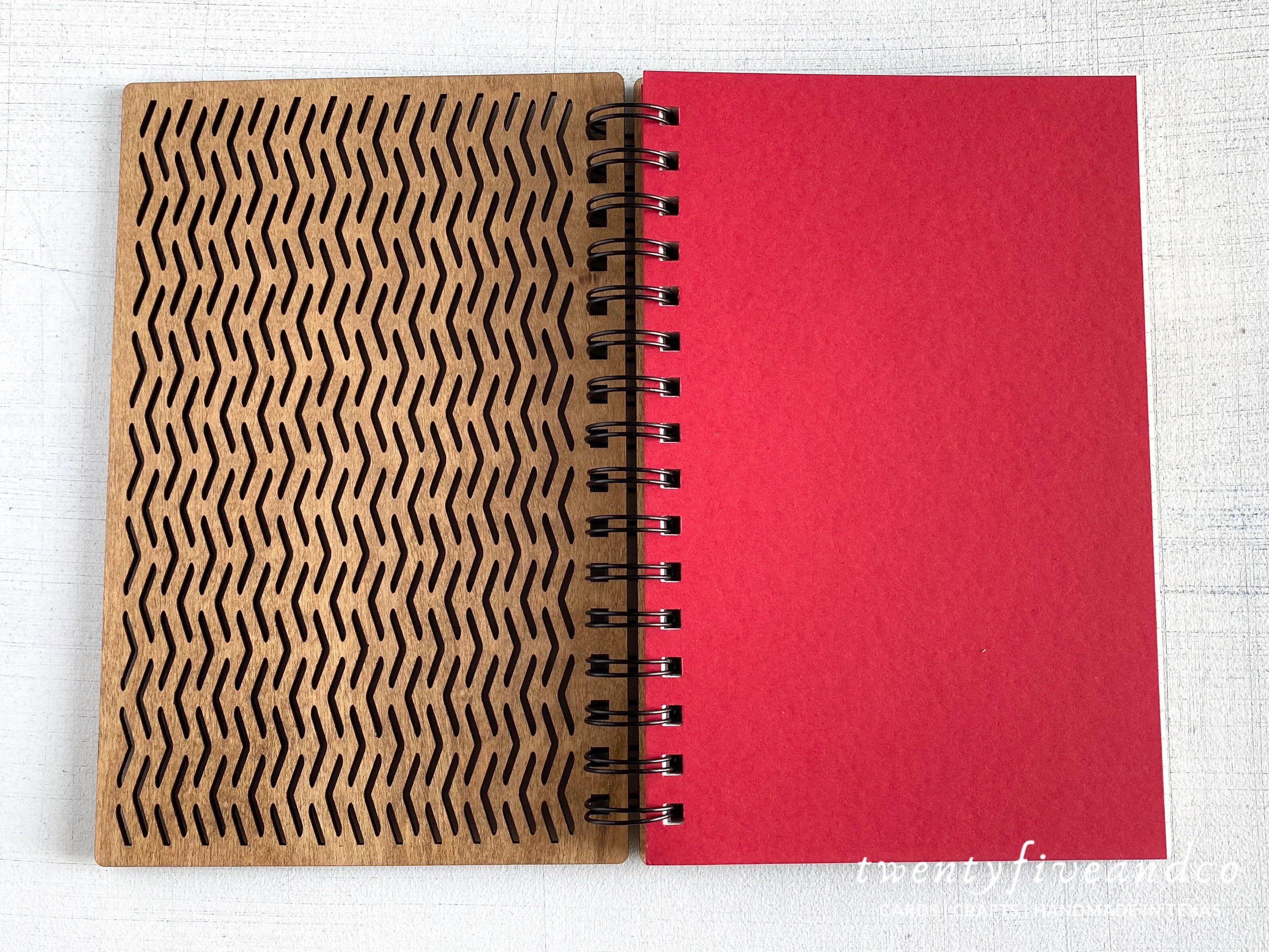 Laser Cut Geometric Wood Journal Cut Out Eco Friendly Travel | Etsy