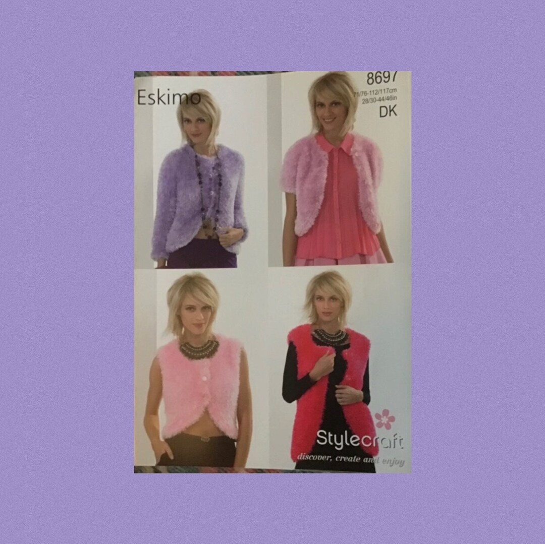 Stylecraft Eskimo, Ladies Cardigans & Waistcoats, 28 46 Knitting ...