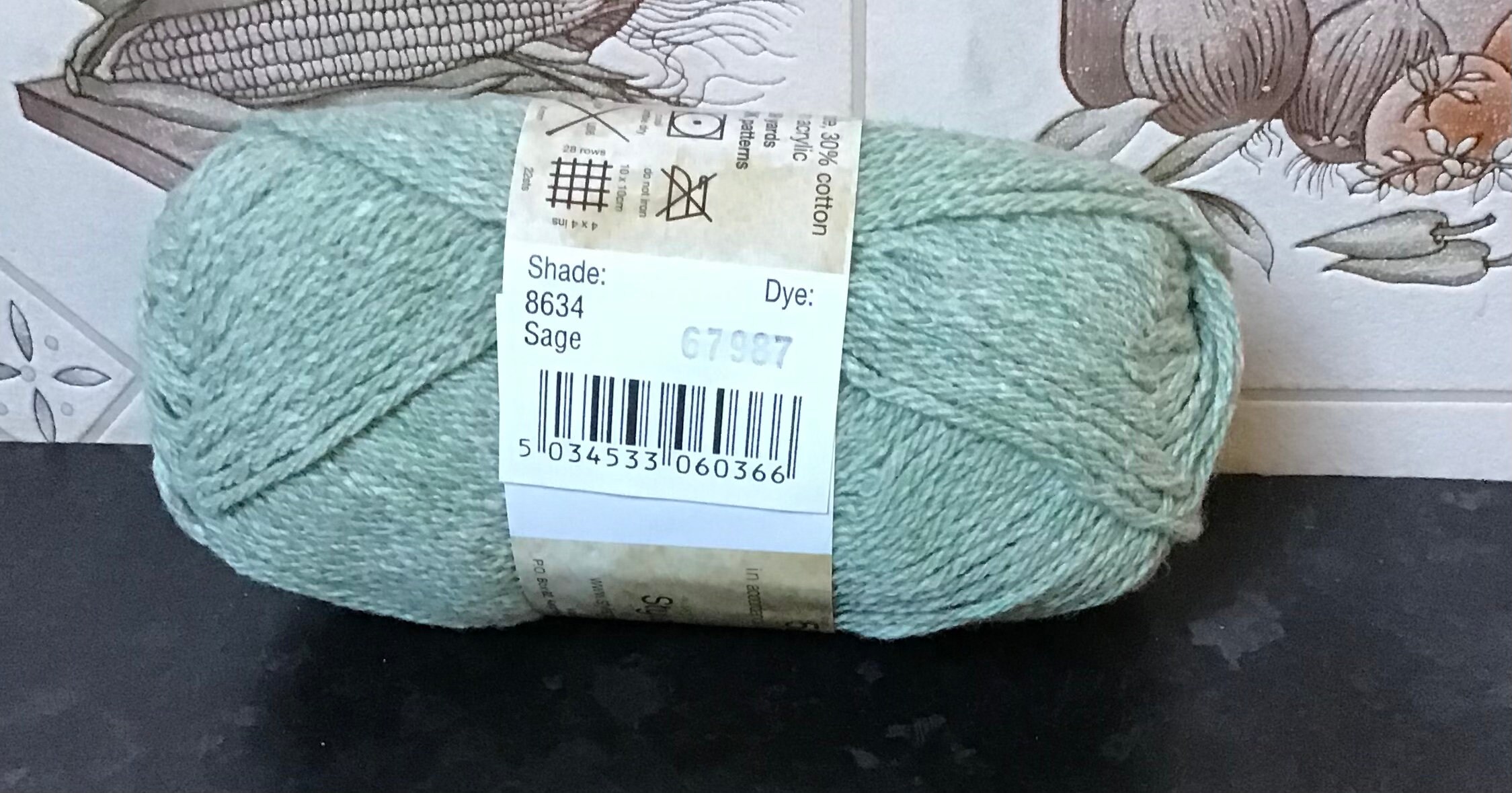 10 X 50 Gm Balls, Stylecraft Breeze, Sage, 30% Cotton - Etsy