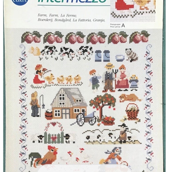 Farm Cross Stitch - Etsy UK