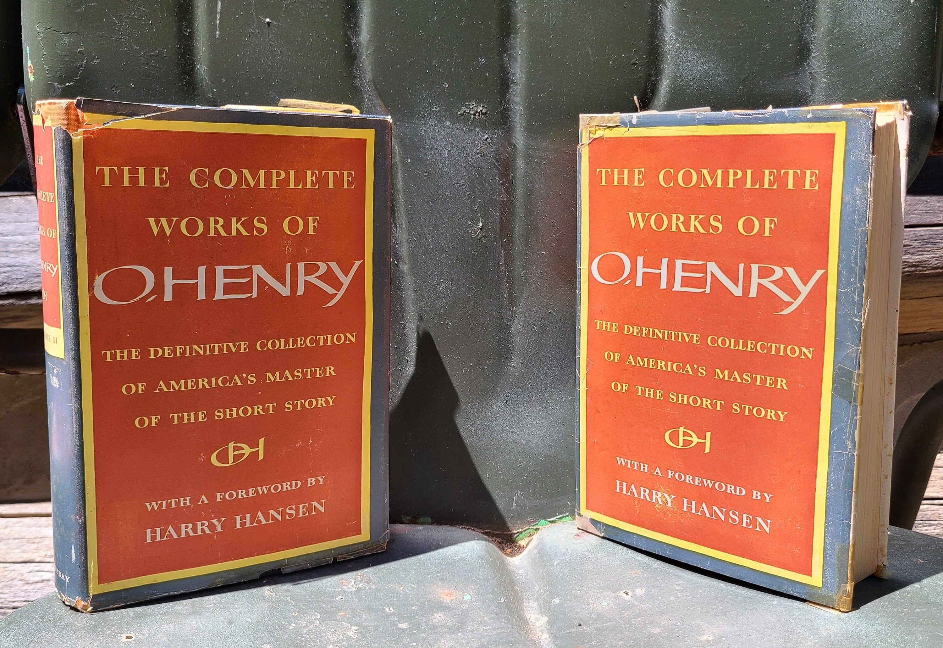 O Henry/complete Works/vol 1 & 2/books/doubleday/1950s/1953/mid Century ...