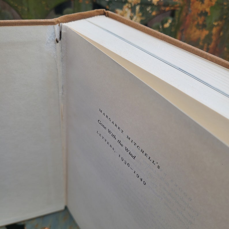 Margaret Mitchell's Letters/gone With the Wind/hardcover/collection ...