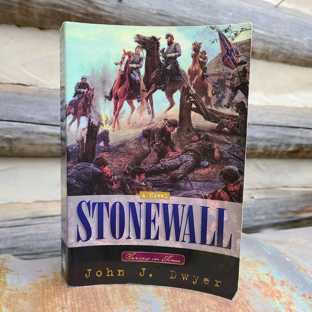 Civil War Historical Fiction Book/stonewall Jackson/novels/vintage/war ...