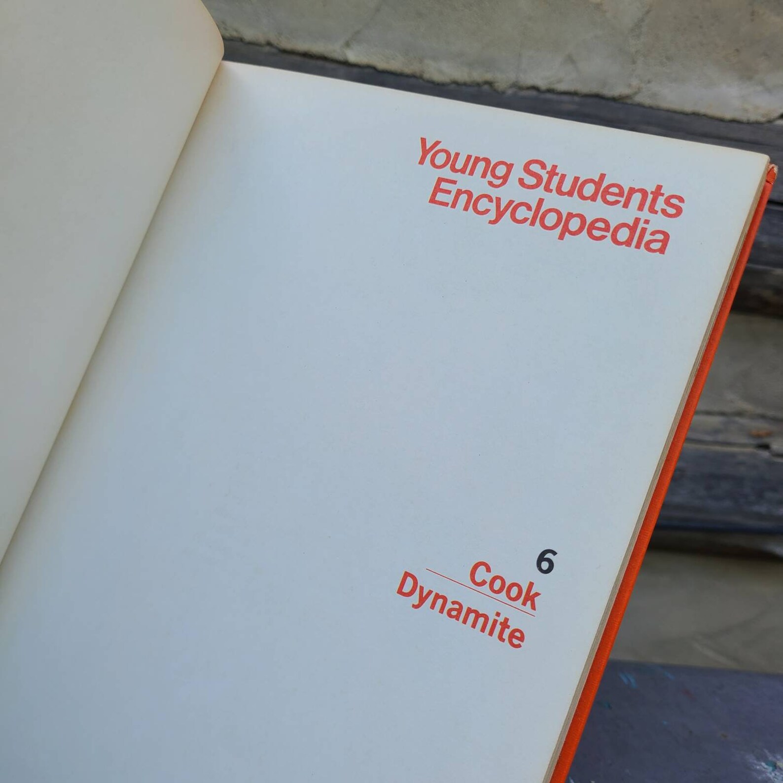 Young Students Encyclopedia/volume 6/illustrated/vintage - Etsy