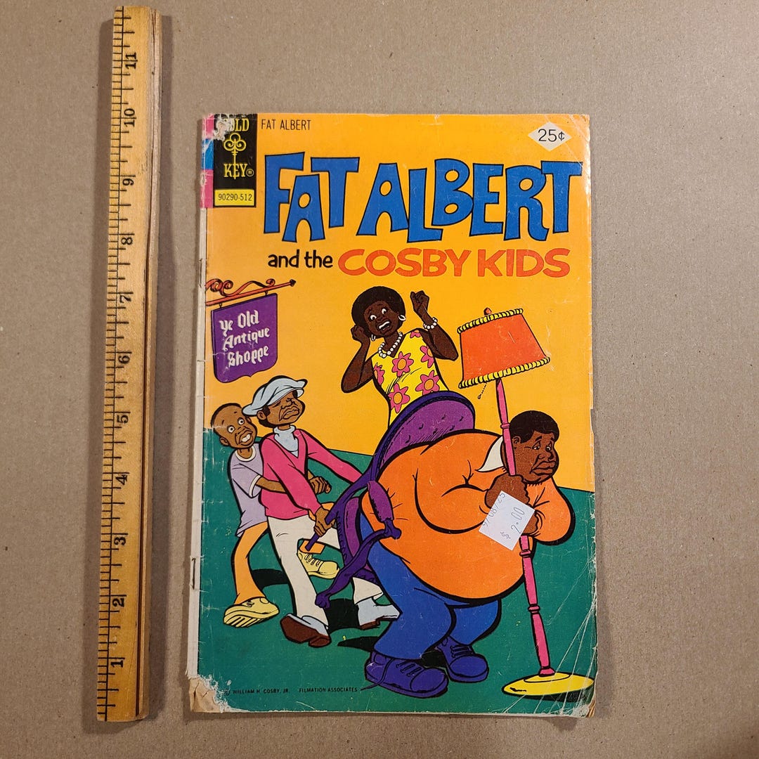 1975- Fat Albert and the Cosby Kids- 1970s Vintage Childrens Comic ...