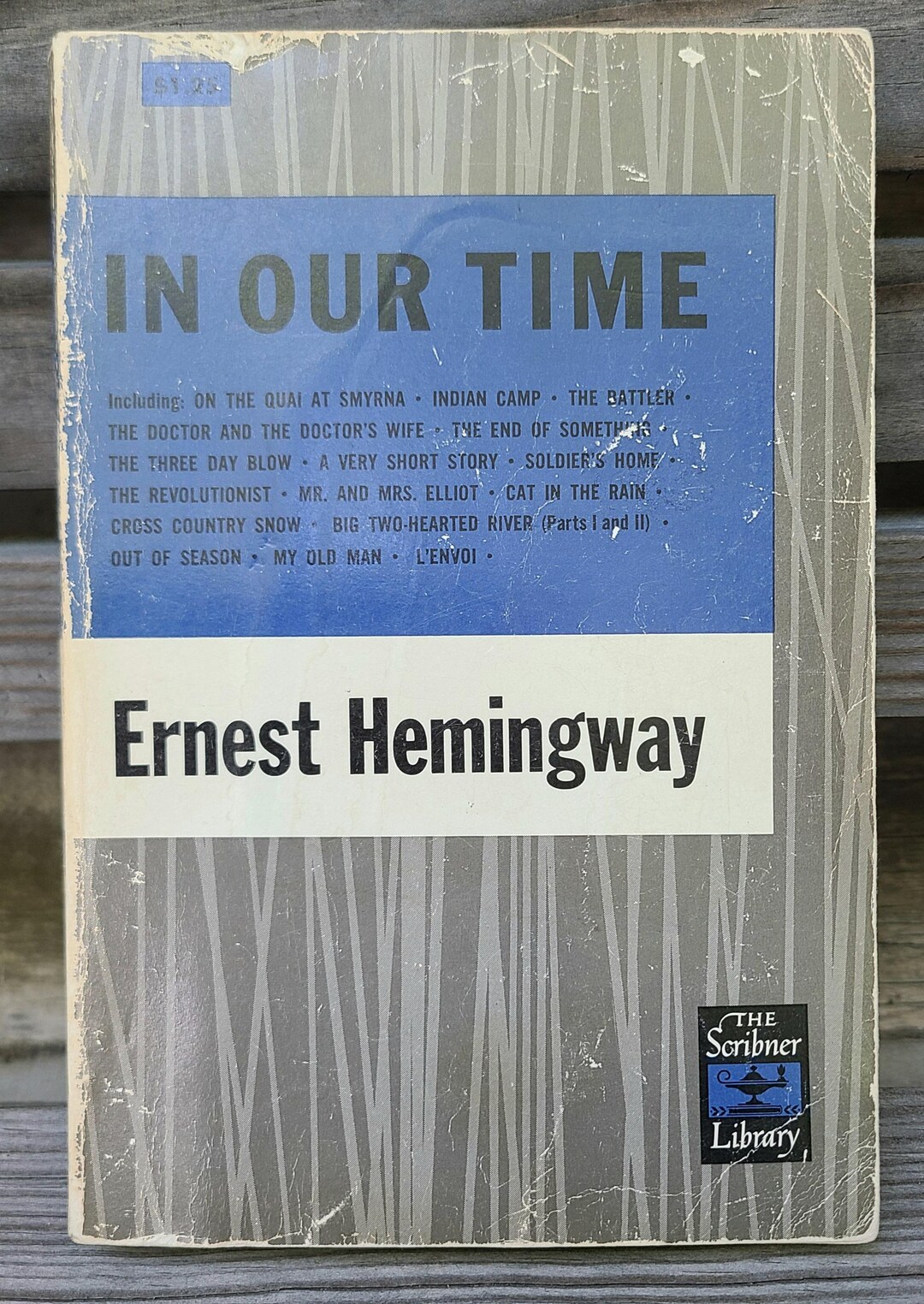Vintage Ernest Hemingway Books- in Our Time- Short Stories- C. 1950s ...
